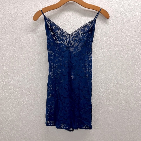 Victoria's Secret | Intimates & Sleepwear | Victorias Secret Navy Blue ...